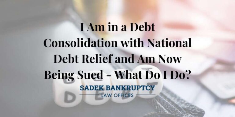National Debt Relief Pros and Cons | Sadek Bankruptcy Law Office